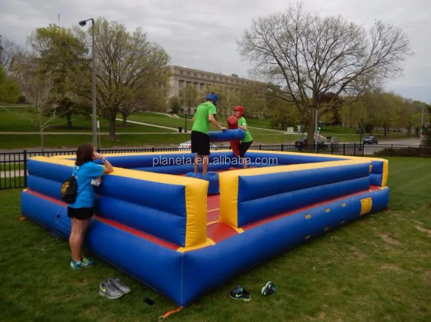 Outdoor Fighting Inflatable Jousting Arena - Gladiator Games