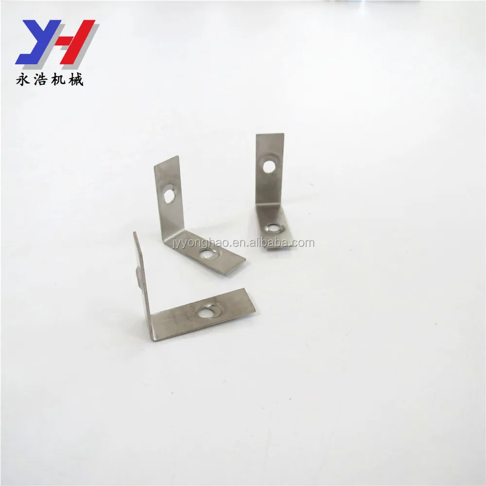 Small Stainless Steel Corner Bracket,Custom Steel Punching Straight ...