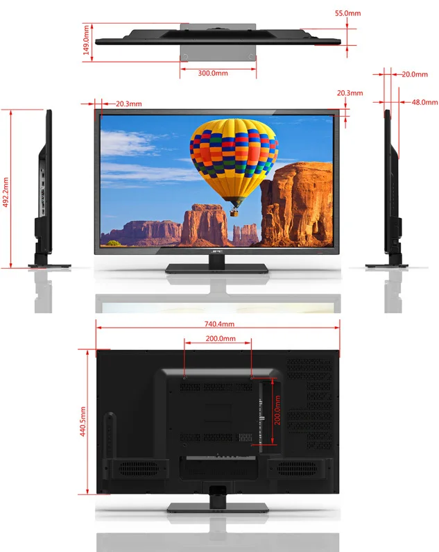 22 Inch Smart Led Tv,Big Screen Hd Tv Lcd,Ac Dc Tv - Buy 22 Inch Smart ...