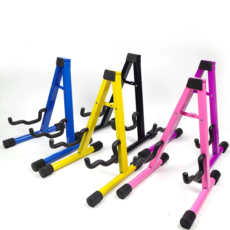 Wholesale A Type Multicolor Metal Guitar Stands,Electric&acoustic ...
