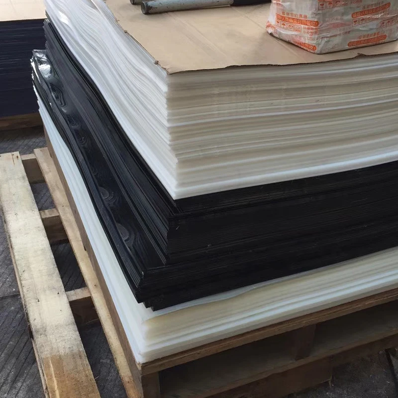 100% Virgin Extruded Black Color Derlin Sheet Plastic Acetal