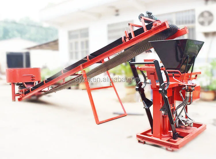 Eco Brava Red Interlocking Brick Making Machine - Mexico