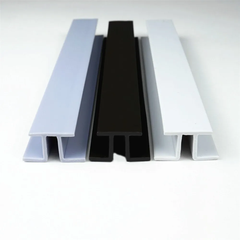 Plastic Ceiling Curtain Track Glider Sliding Runners PVC