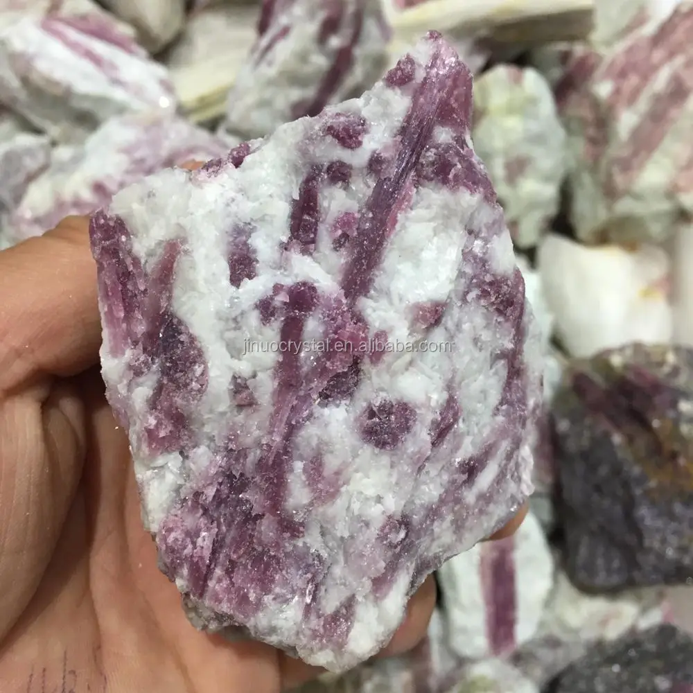 Natural Quartz Crystal Plum Blossom Stone Tourmaline Mineral Specimens ...