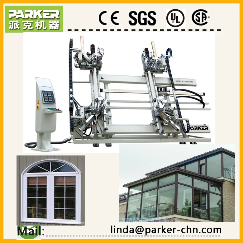 Cnc Machine For Pvc Windows Upvc Window Vertical 4 Head Corner Welding ...