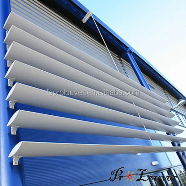 Waterproof,Automatic Aerofoil Louver Canopy - Buy Aluminum Louver ...