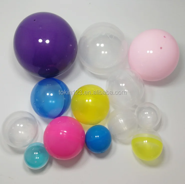 Small Ball Shape Surprise Funny Plastic Capsule Empty Egg Toys For ...