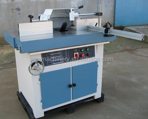 Wood Spindle Shaper With Sliding Table & Tiltable Spindle - Buy Wood ...