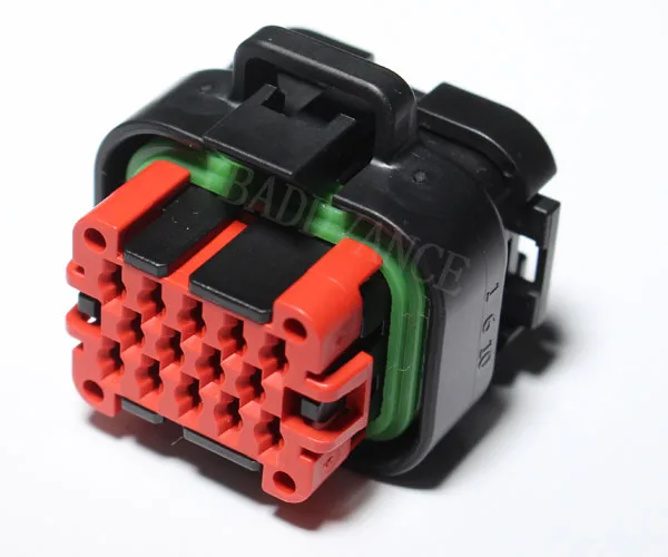 Te Connectivity 3 Row 14 Pin Ampseal Receptacle Housings Connector ...