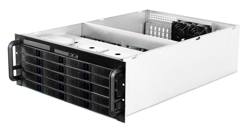 4u Servidor De Montaje En Rack Chasis W / 20 Intercambiable En Caliente ...