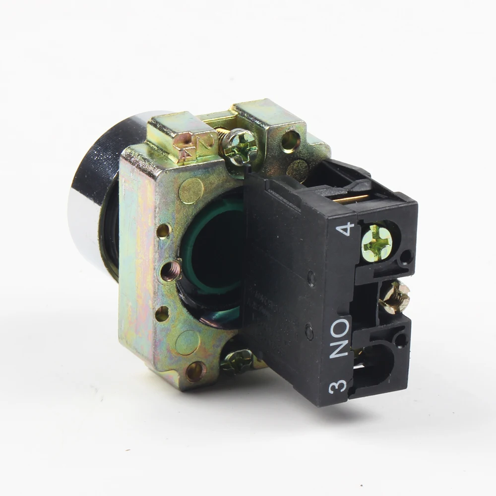 Xb2-ba31 22mm Green Momentary Push Button Switch 1 No N/o With Spring Return Flush Button - Buy ...