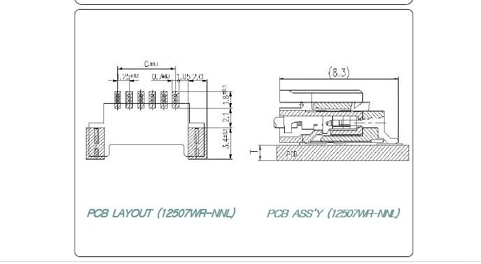 Yeonho de 1,25mm conector de 6 pines 12507WR-06L(P) conector de cable a placa| Alibaba.com