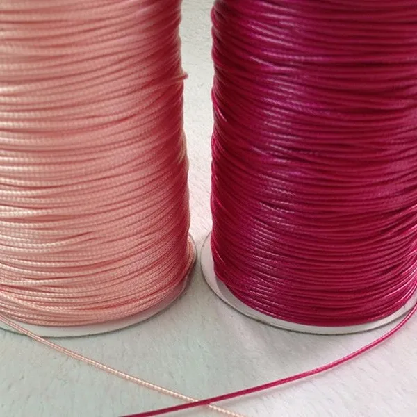 Waxed Polyester Cord 1mm 1.5mm 2mm 3mm - Buy Waxed Polyester Cord ...