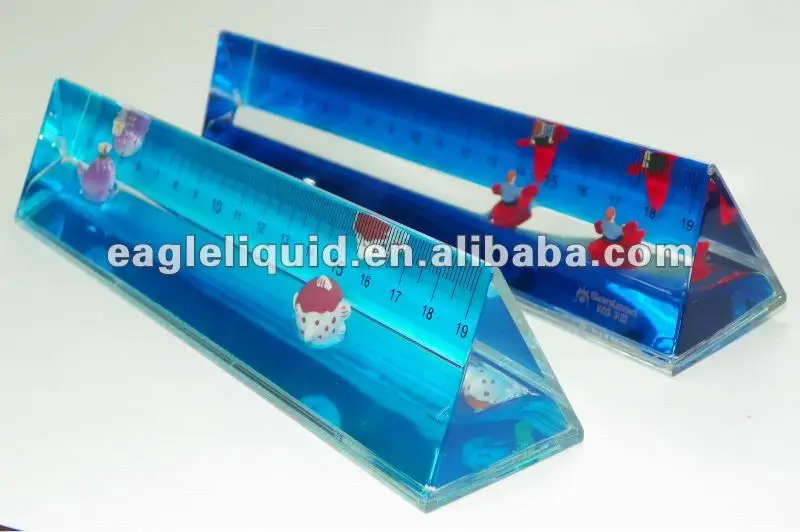 Liquid Promotion Ruler,Acrylic Aqua Ruler,Floating Ruler - Buy Liquid ...