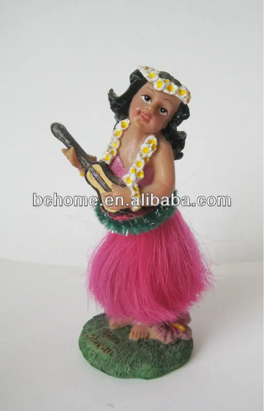 Resin Dashboard Hula Girl Figures - Buy Custom Hula Girl,Hula Girl ...
