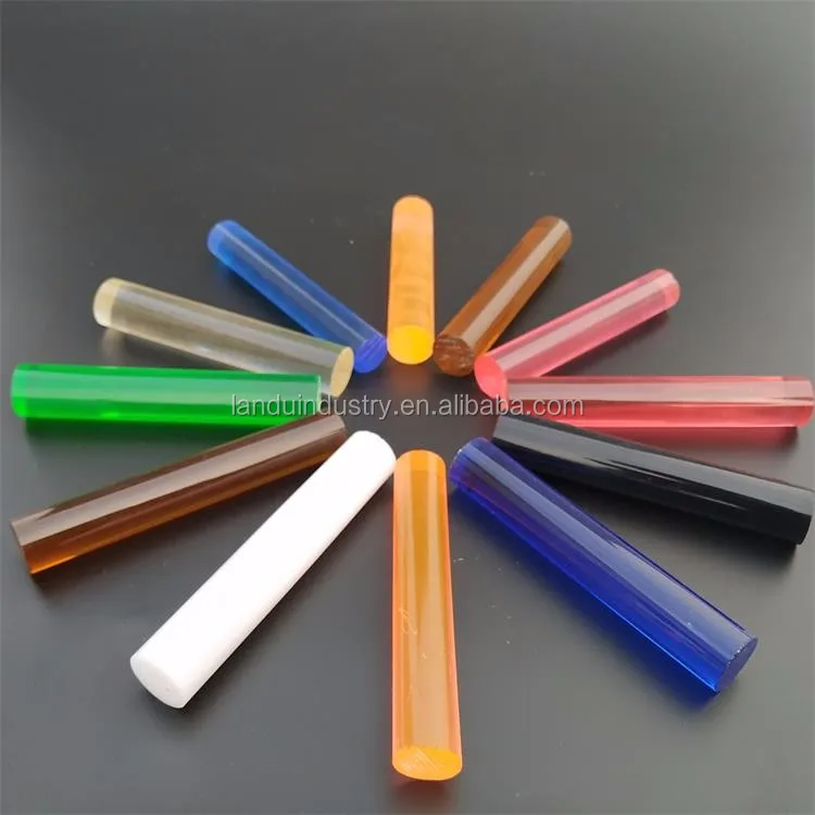 LANDU Extruded Color Acrylic Rod - Durable and Versatile