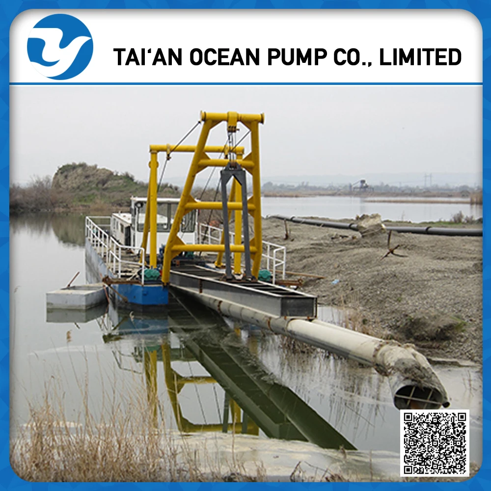 Jet suction dredger with long discharge distance pumping sand Products ...