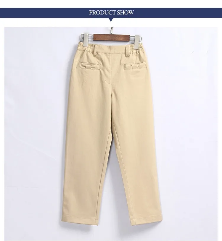 Custom Made Unisex Student Wear Trousers Khaki Pants For School Uniform ...