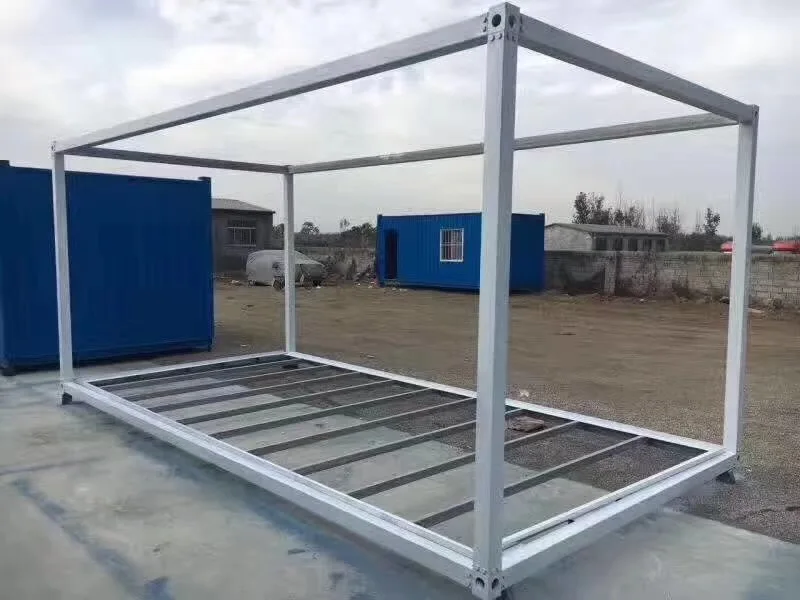 6 X 3 X 2.8m Flat Pack Prefab Shipping Container Steel Frame For House ...