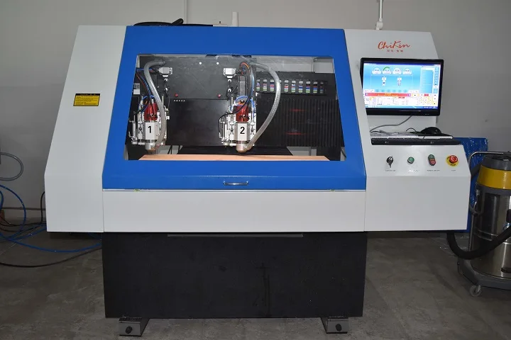 Chikin CNC Router - 2 Independent Spindle Drilling Machine