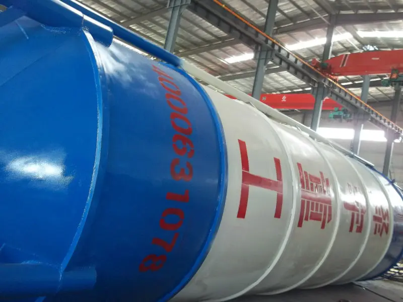 Concrete Mixing Station Using Cement Bin/ Cement Silos / Cement Bunker ...