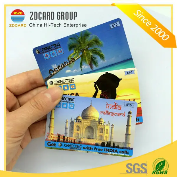 Oem Calling Scratch Card Pvc Recharge Cards - Buy Pvc Recharge Cards ...