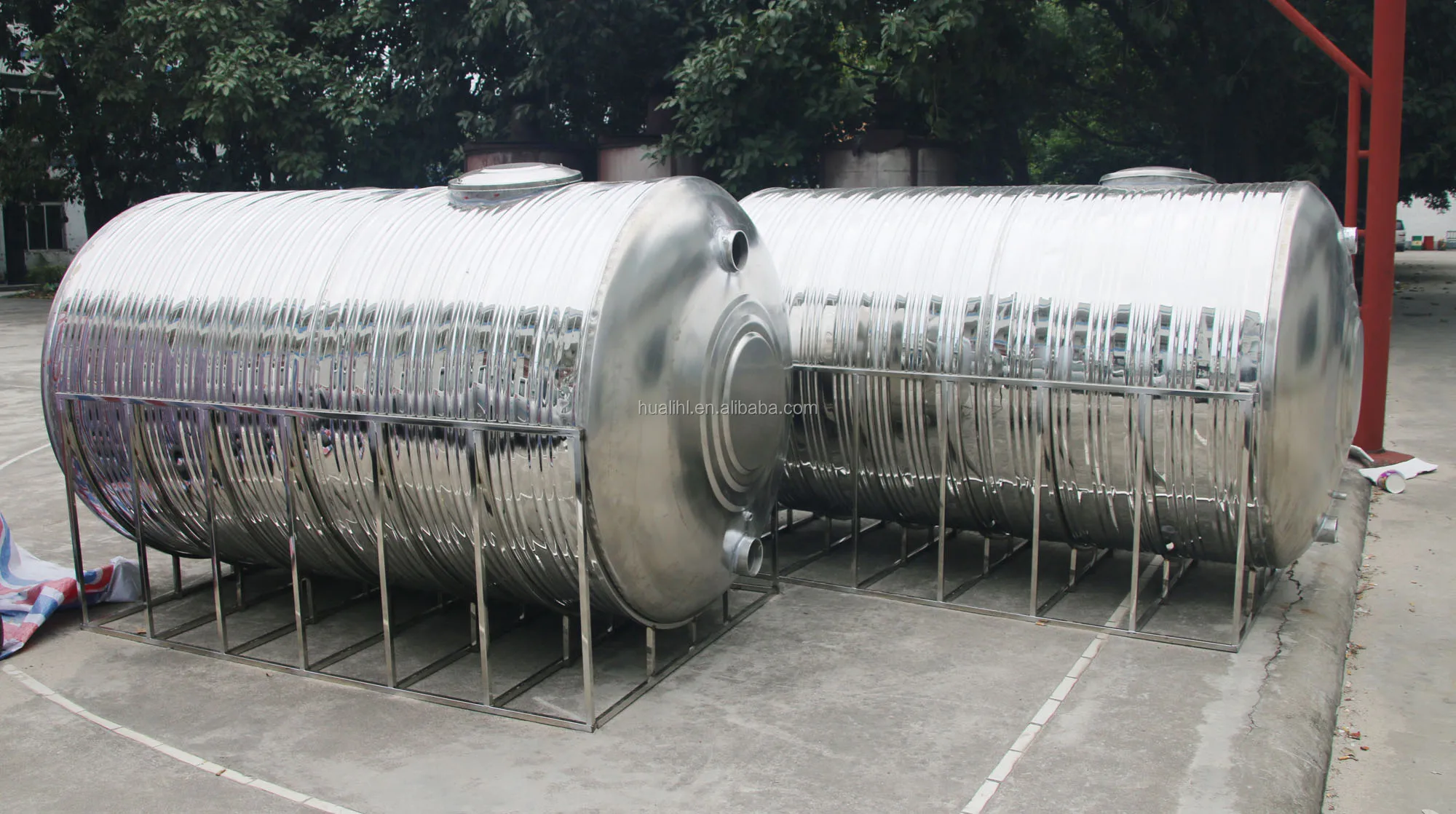 Horizontal Chilled Water Insulation Tank For Water Chiller System - Buy ...