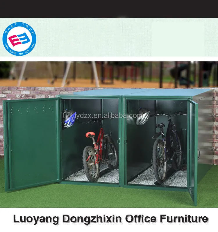 Secure Your Bicycle with DZX Outdoor Steel Bike Lockers