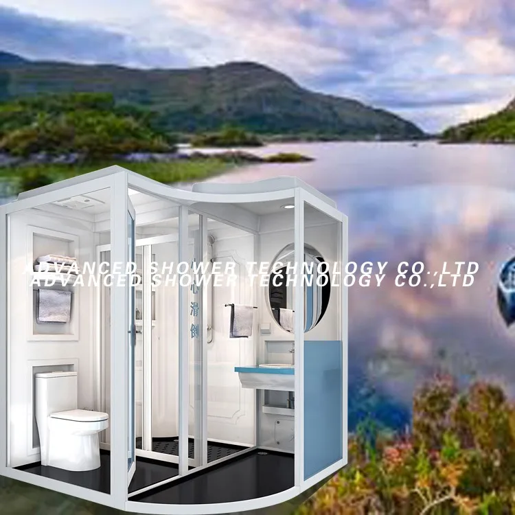 Complete Prefab Ready Made Modular Bathroom Shower Unit - Buy Complete ...