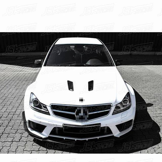 Black Series Wide Style Glass Fiber Body Kit For 2011-2014 Mercedes ...