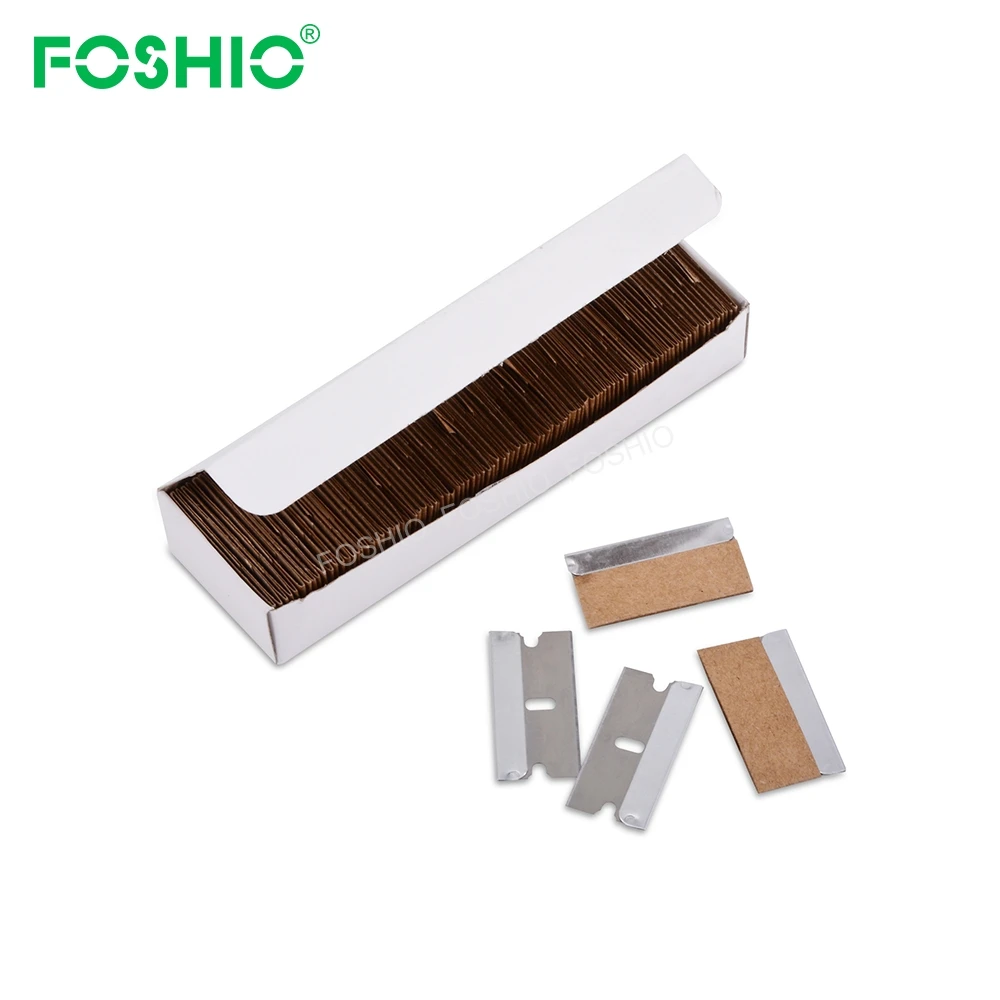 Spare Razor Blades 100 PCS Carbon Steel Blade - Durable & Versatile