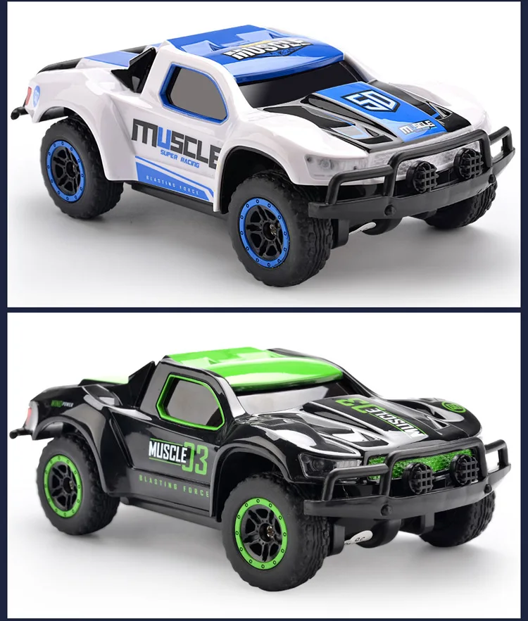 1:43 Rc Truck Car Hb Toys 2.4g Radio Control High Speed Racing Rally ...