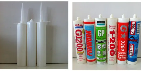 Clear Non Acidic Silicone Sealant/acetoxy Cure Glass Curtain Wall ...
