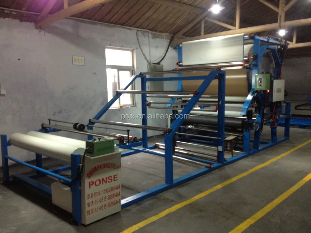 Automatic Polyester Fabric Pvc Coating Machine - Buy Polyester Fabric ...