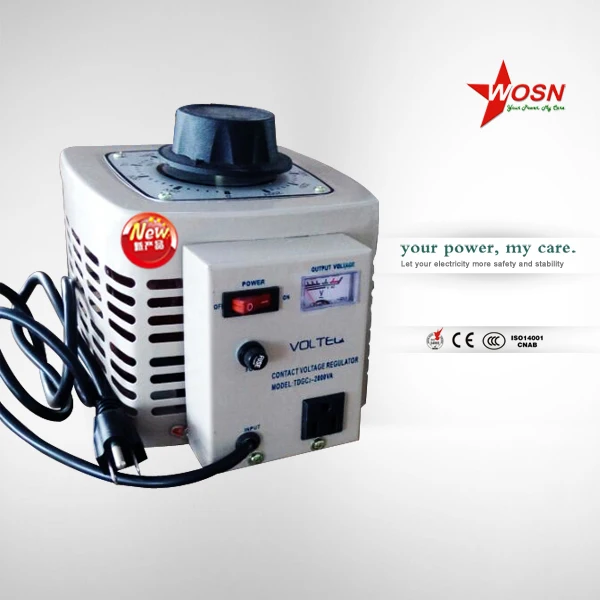 Variac Transformer Tdgc2-2 Kva Variac Motorized Voltage Regulator - Buy ...