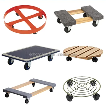 Four Wheels Furniture Moving Platform Trolley Without Handle - Buy ...