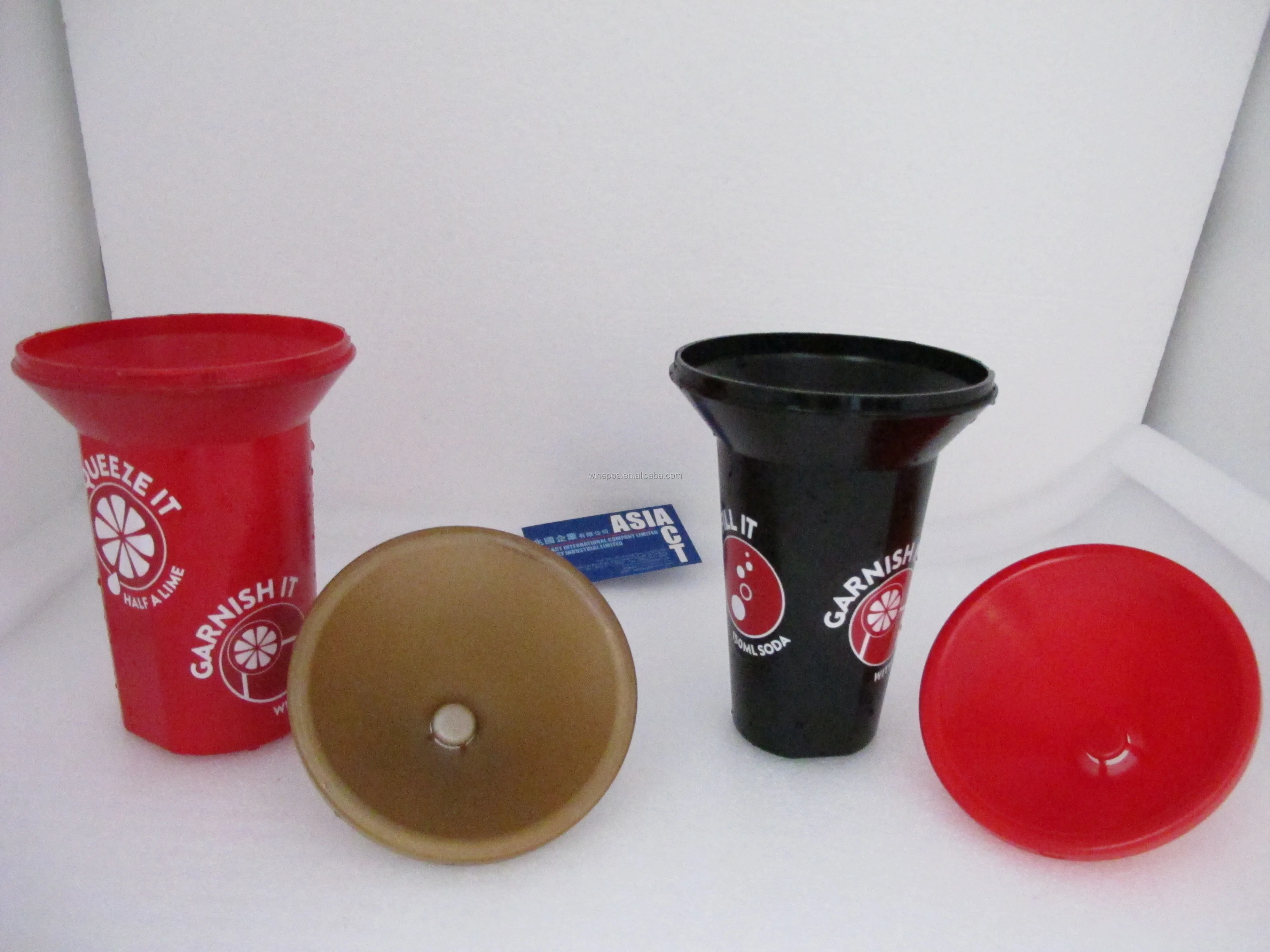 Portable Plastic Wine Spittoon Traveler - Sustainable & Stocked