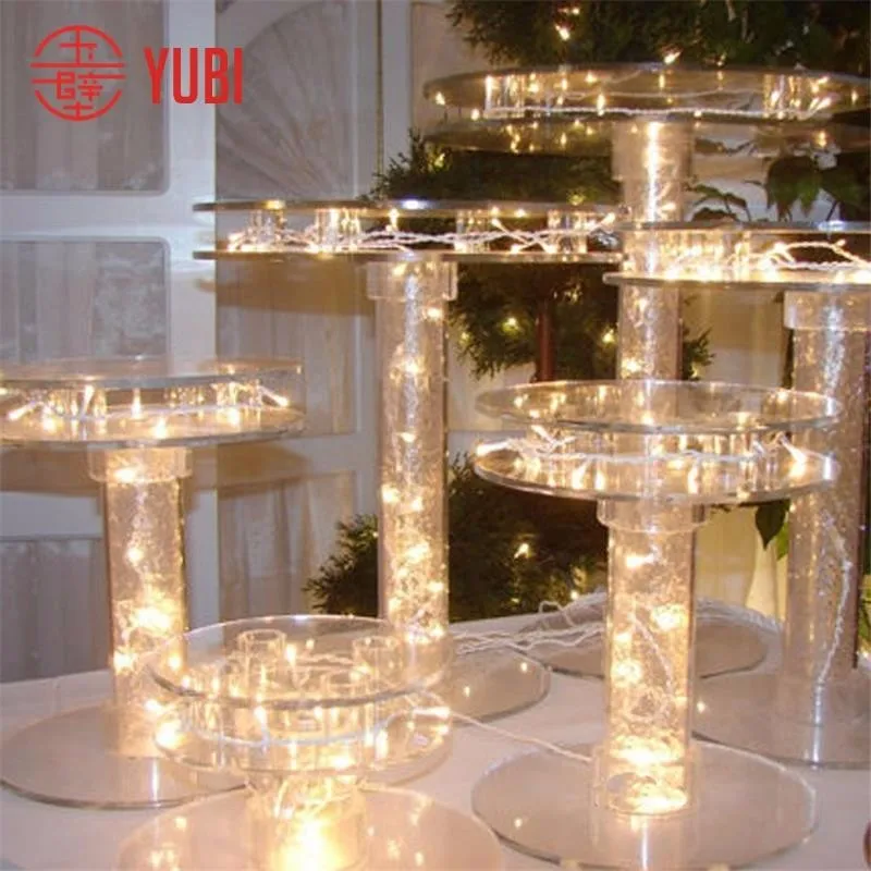 Led Lighted Acrylic Cupcake Stand - Buy Lighted Acrylic Cupcake Stand ...