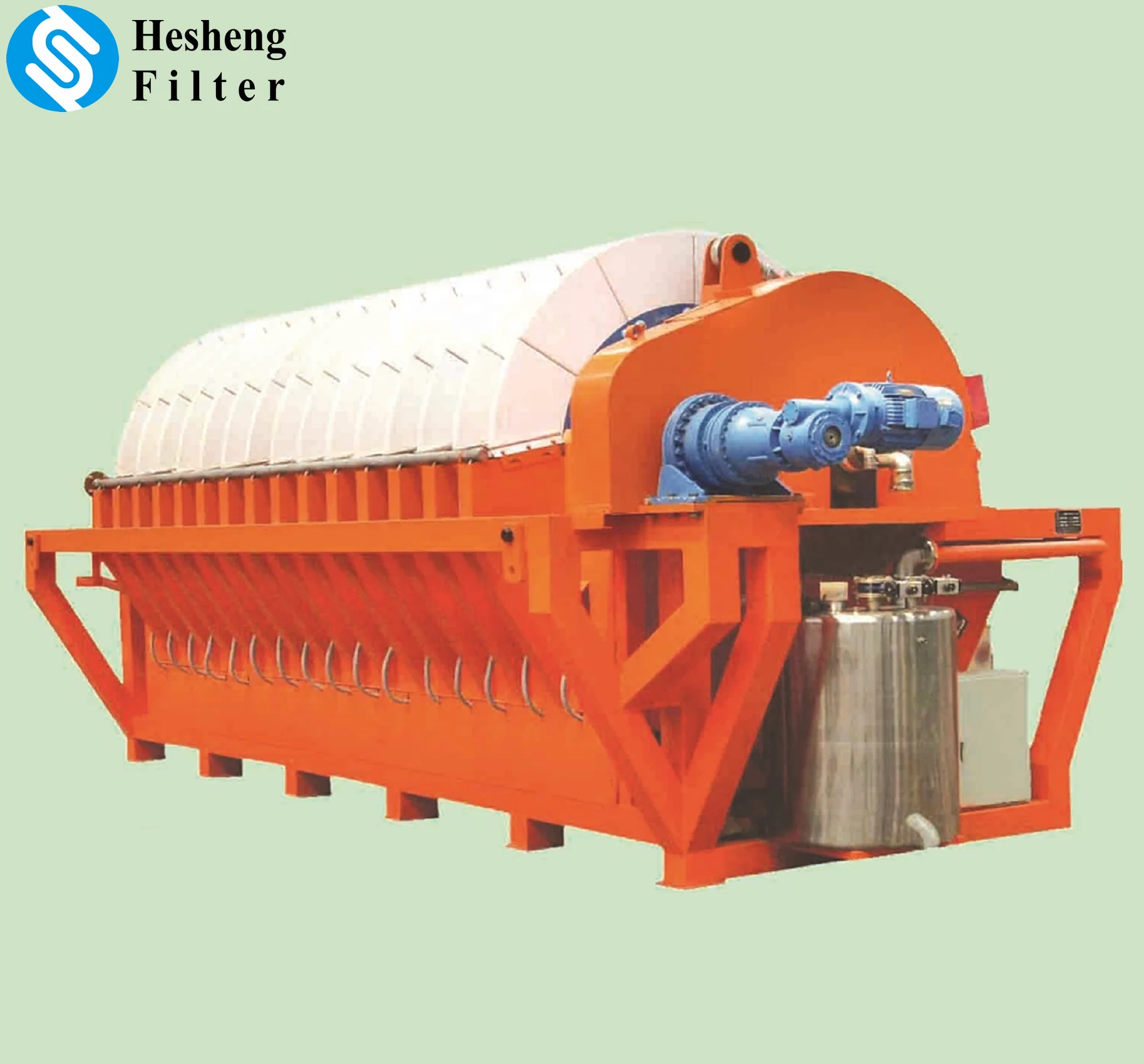 Hesheng Spf Automatic Hydraulic Membrane Tower Stacked Filter Press For ...