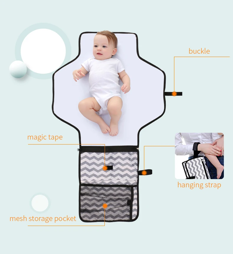 New Design Fabric Baby Stroller Changing Mat - Buy Changing Mat,Baby ...