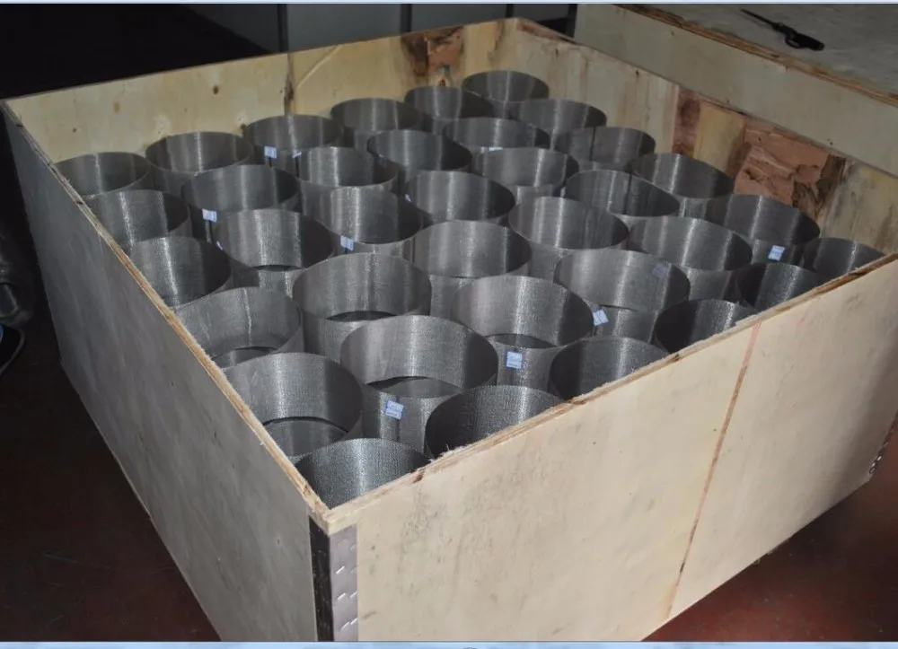 Acero Perforado De Acero Inoxidable Metal Perforado De Cilindro De Agua ...