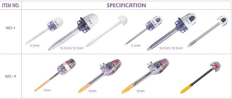 High Quality Optiview Trocar For Laparoscopic Procedures Highly Sealed ...