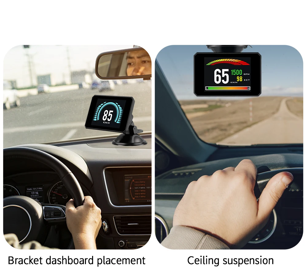 All in One Car Tuning Trip Computer - OBD2 Gauge Tool