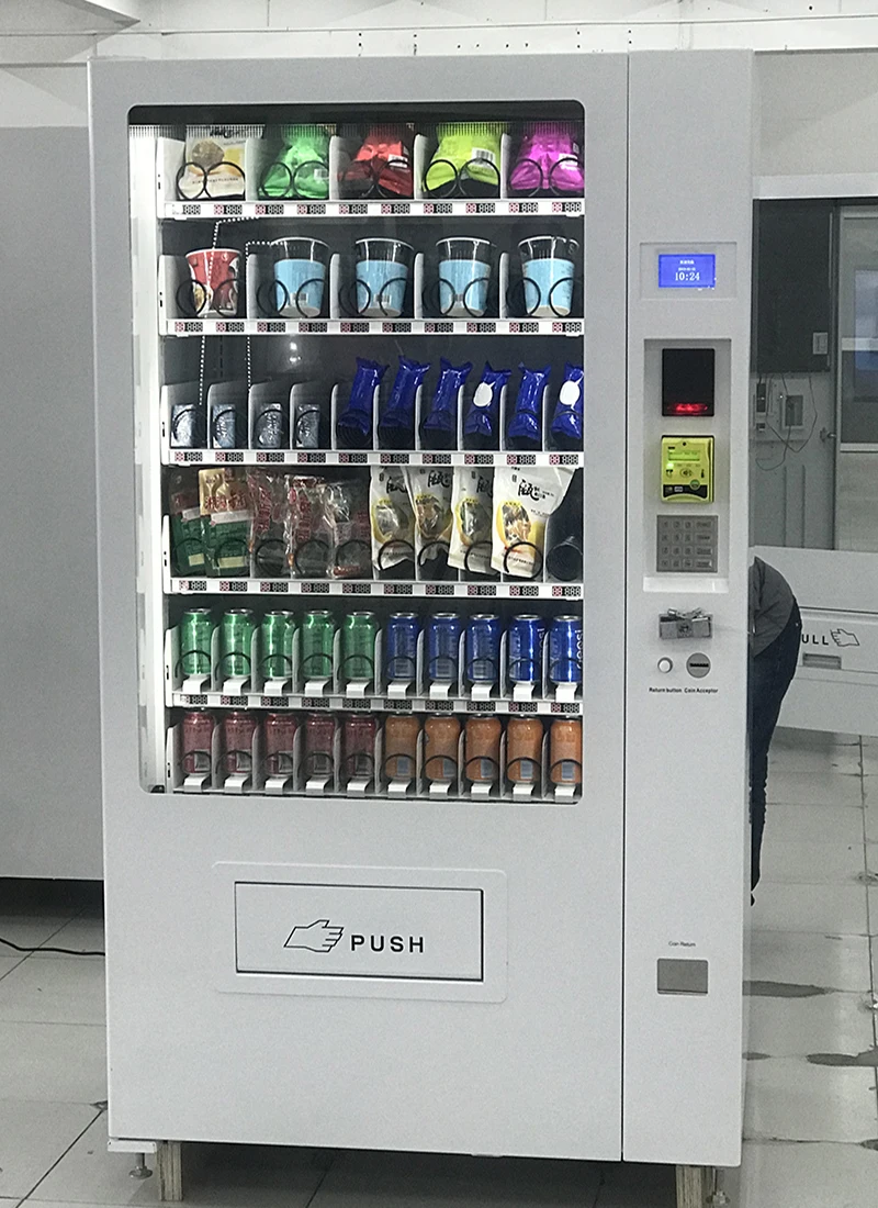 Ce Approved Combo Snack&beverage Vending Machine For Sales - Buy Coils ...