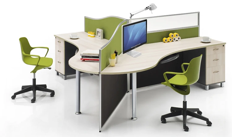 Office Workstation 3 Person Office Workstation Office Partition Table ...