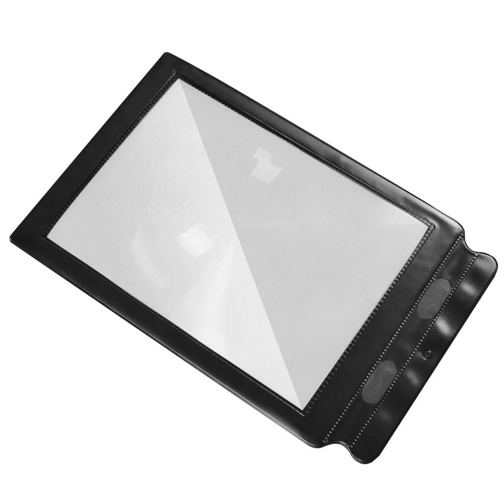 A4 Full Page Large Magnifier Sheet for Reading - 3X Magnification