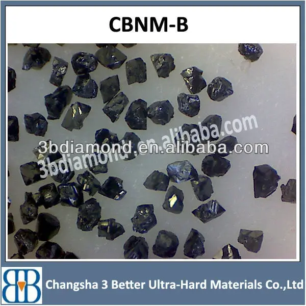 Cubic Boron Nitride Use For Metal / Cbn Grits / Cbn Powder / Black ...