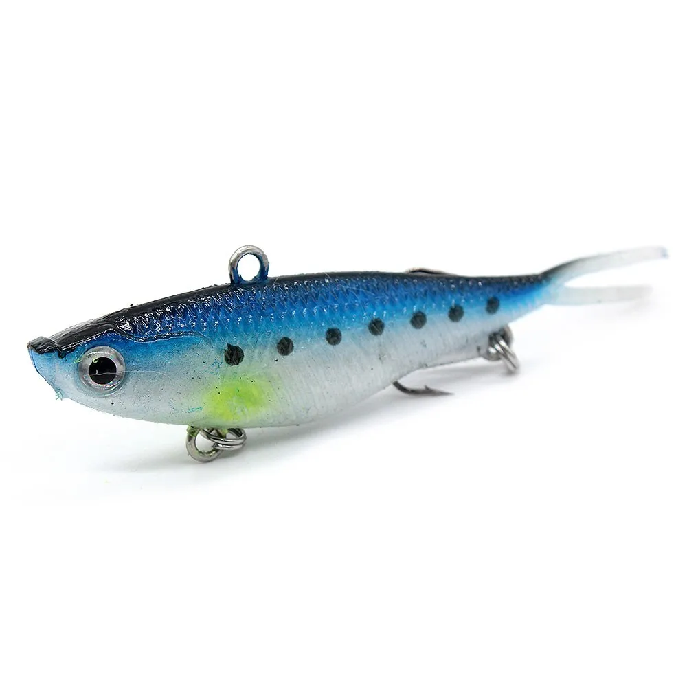 Soft Vibes Lure 95mm 21g - Premium Soft Plastic Fishing Lures for ...