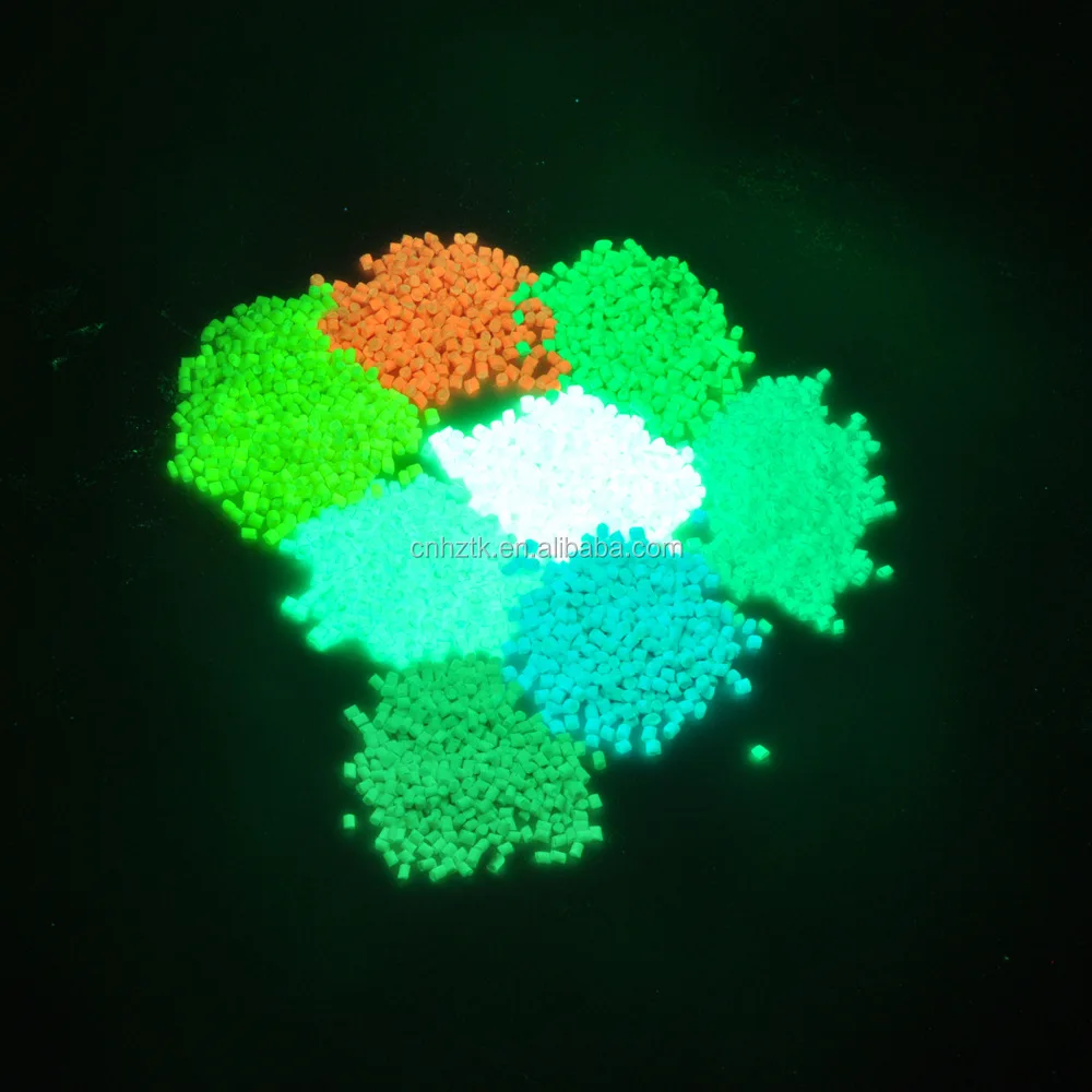 Luminous Masterbatch/glow In The Dark Plastic Resin/photoluminescent ...