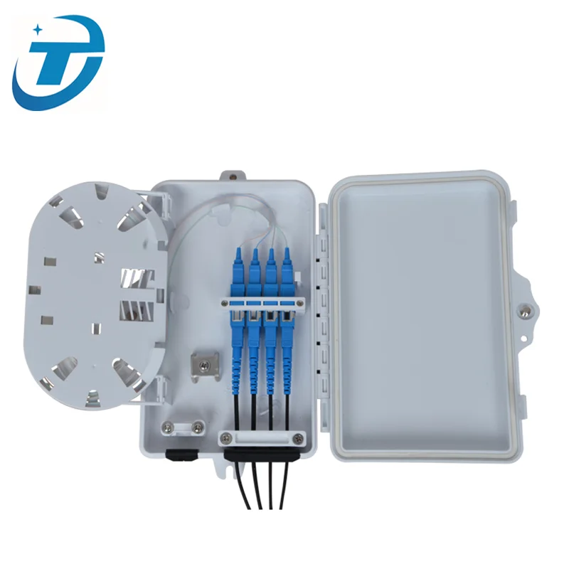 Outdoor 4 Cores Fiber Termination Box (FTB) for FTTH/FTTB - Durable ...